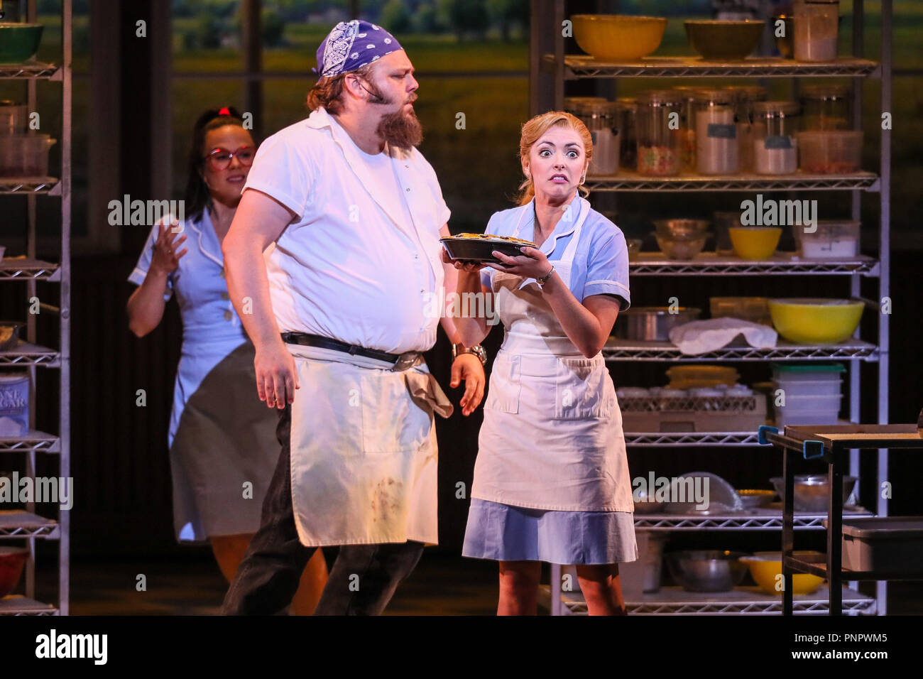 Durham, North Carolina, USA. 12th May, 2018. WAITRESS the touring ...