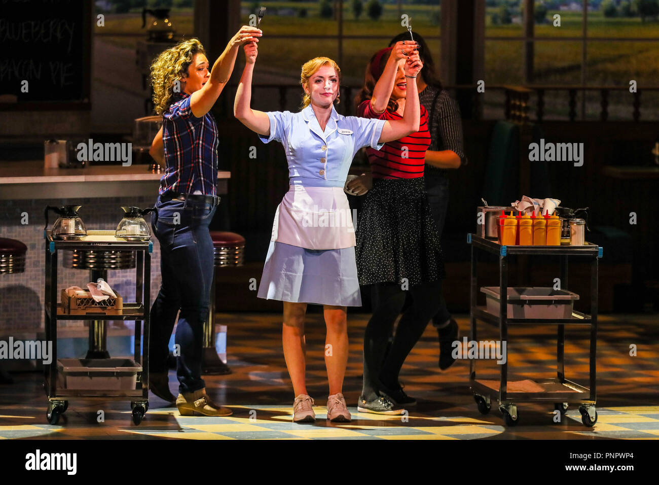 Durham, North Carolina, USA. 12th May, 2018. WAITRESS the touring ...
