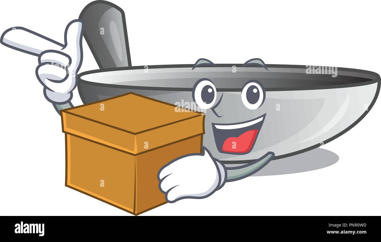 Frying pan package Stock Vector Images - Alamy