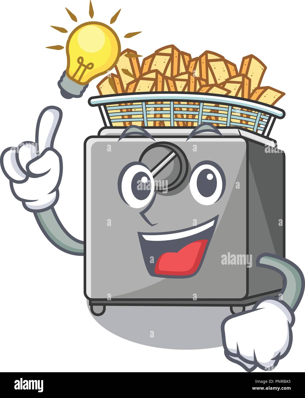 Fry machine Stock Vector Images - Alamy