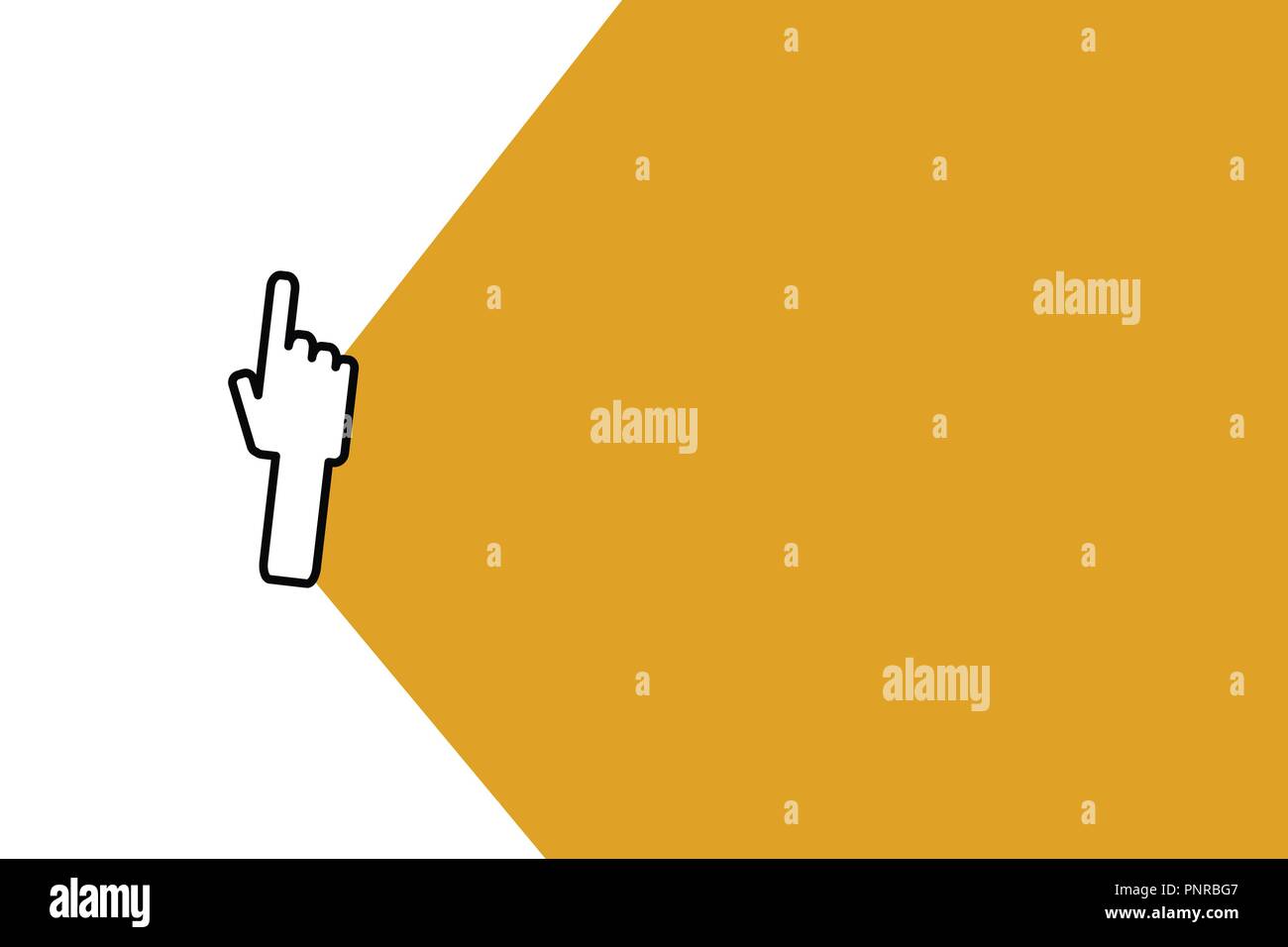 Flat design business Vector Illustration Empty copy space for Ad ...