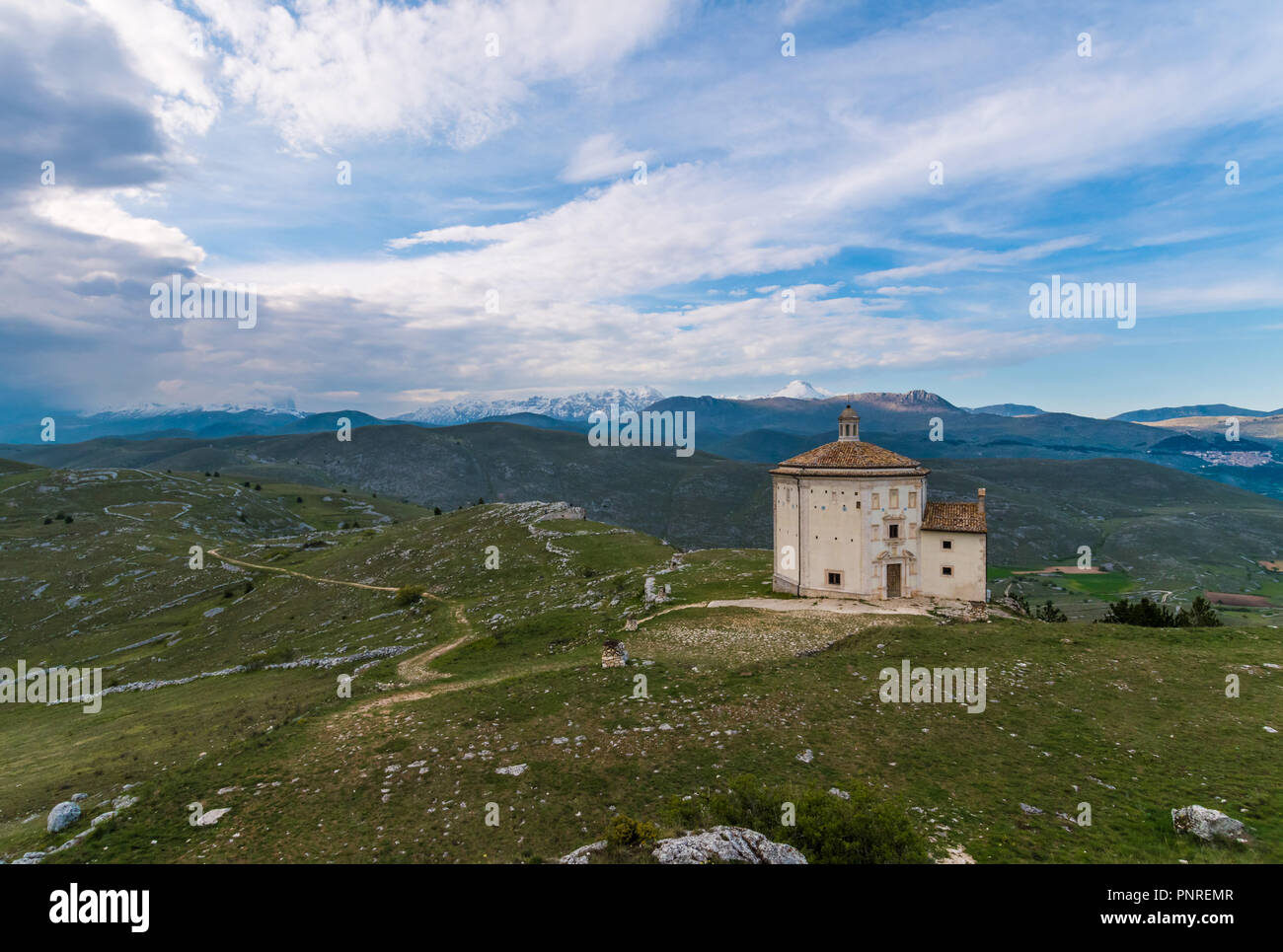 Rocca Calascio (Italy) - The ruins and landscape of an old medieval ...