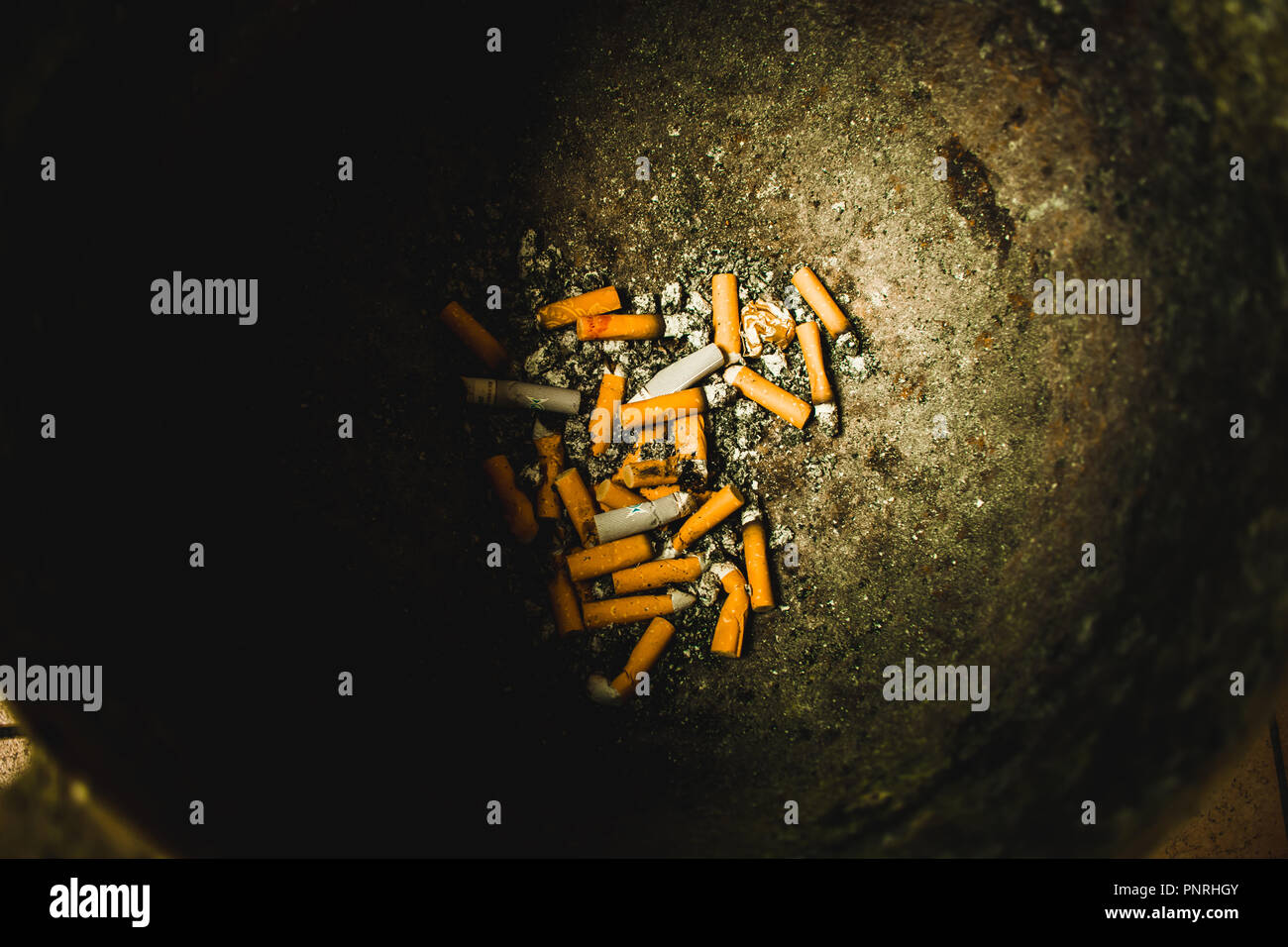 Cigarette waste hi-res stock photography and images - Alamy