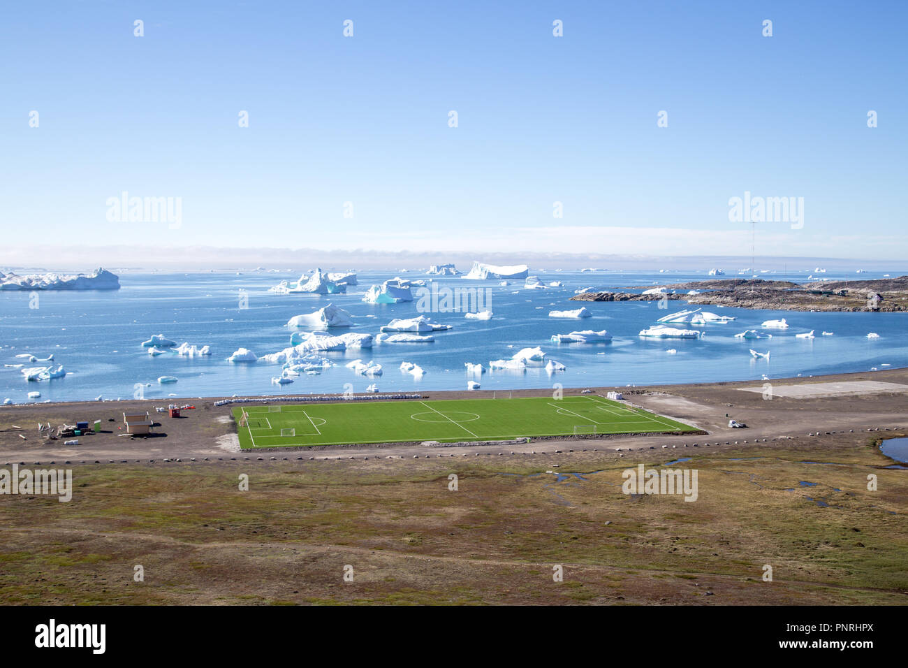 Greenland football hi-res stock photography and images - Alamy