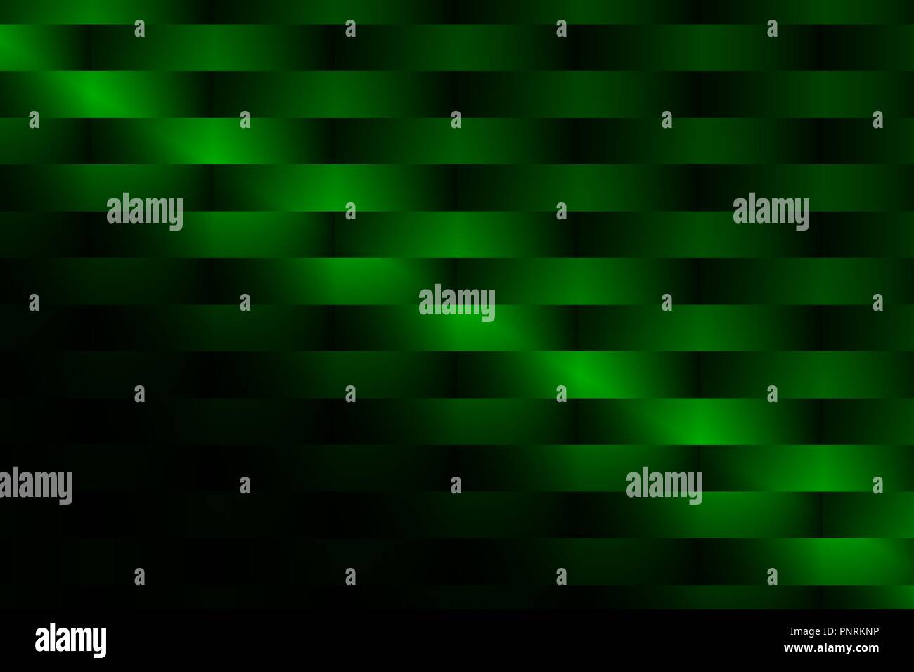 Geometric symmetrical pattern of rectangular stripes in green gradient ...