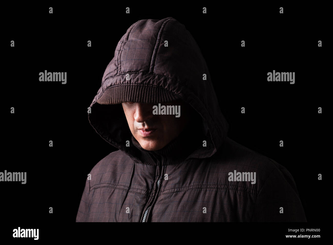 Hiding identity hi-res stock photography and images - Alamy