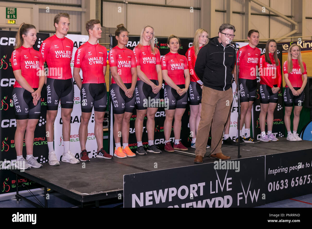 Commonwealth games team wales kit hi-res stock photography and images ...