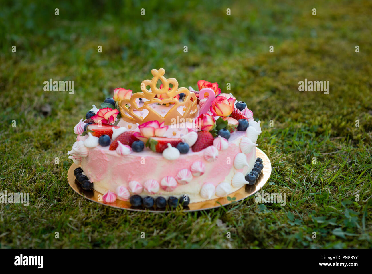 Beautiful princess strawberry hi-res stock photography and images - Alamy