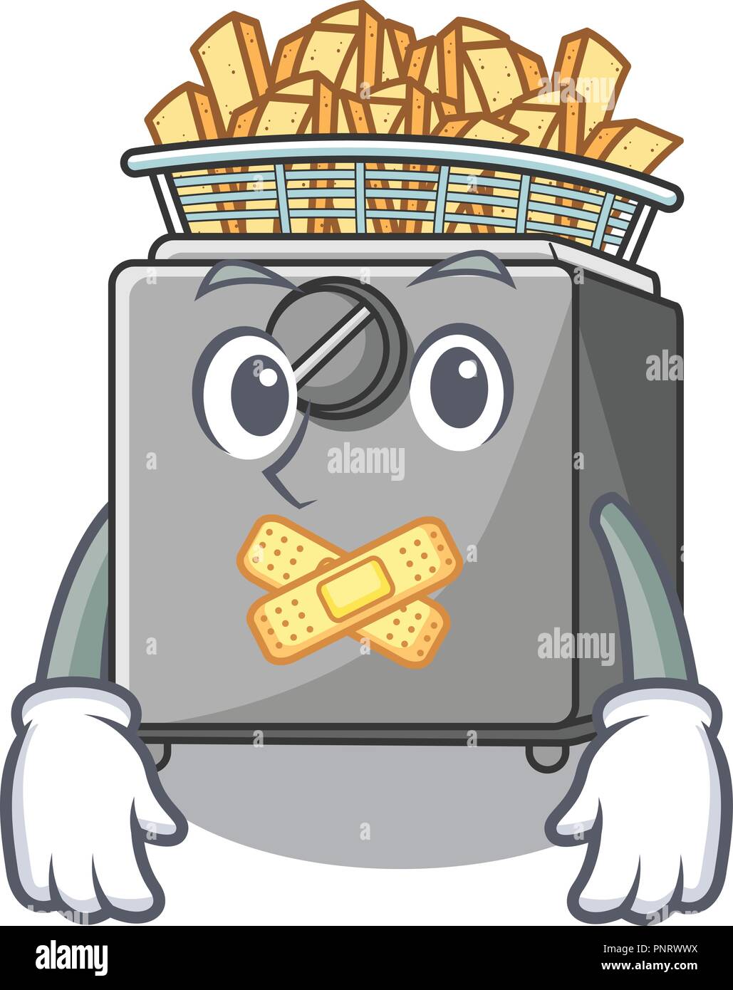 Deep fat frying Stock Vector Images - Alamy