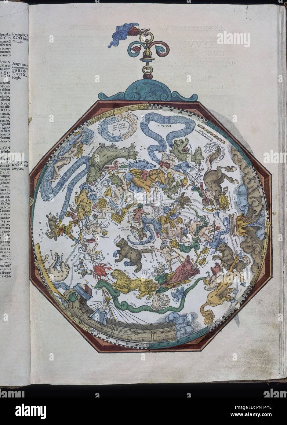ASTRONOMICUM CAESAREUM 1540. THE SIGNS OF THE ZODIAC. BOOK ASTRONOMY ...