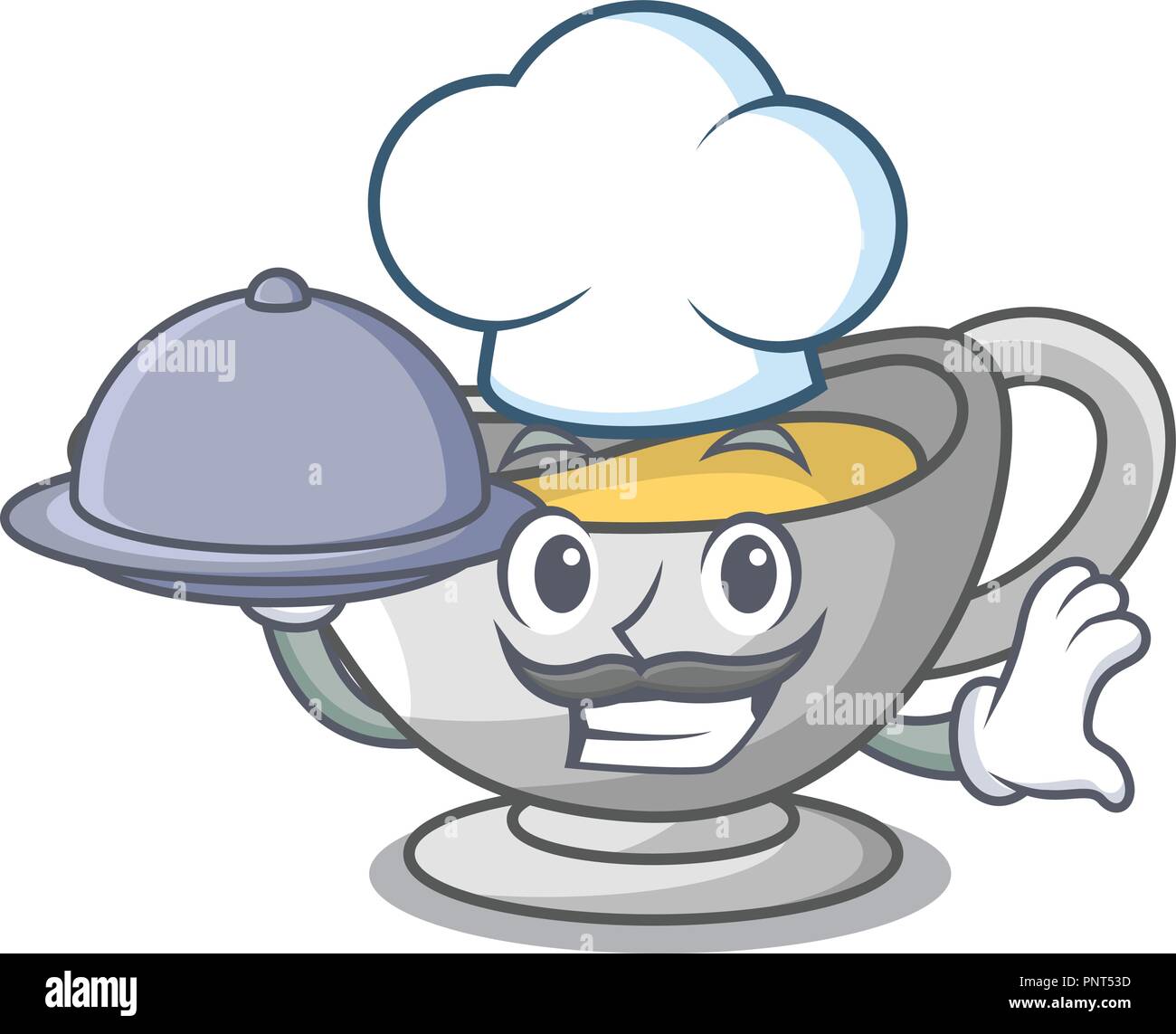 Cartoon pouring gravy hi-res stock photography and images - Alamy