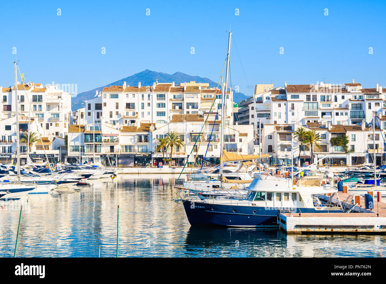 Marina puerto banus in marbella hi-res stock photography and images - Alamy