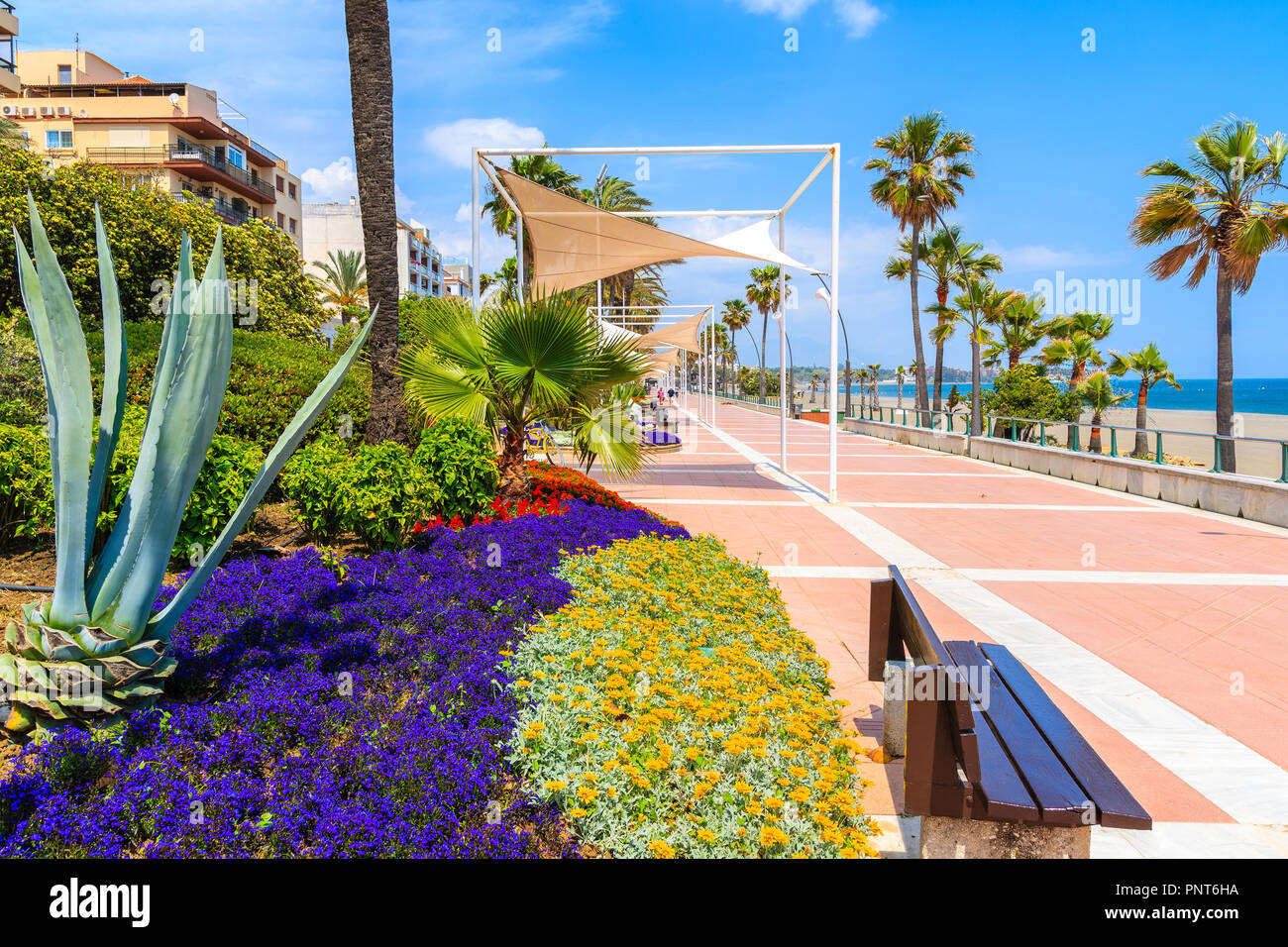 Estepona beach hi-res stock photography and images - Alamy