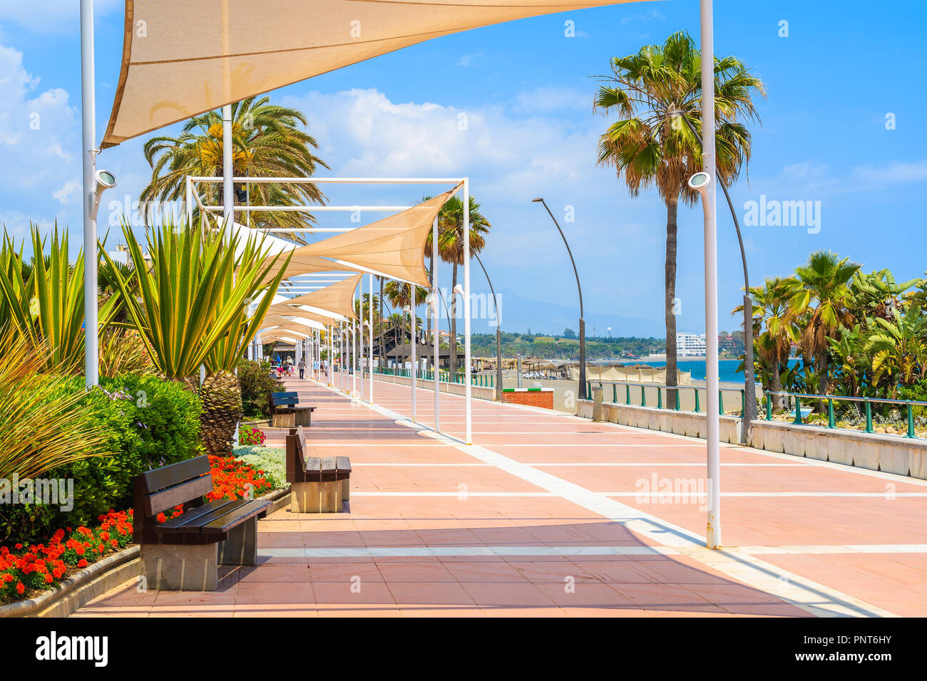 Estepona beach hi-res stock photography and images - Alamy
