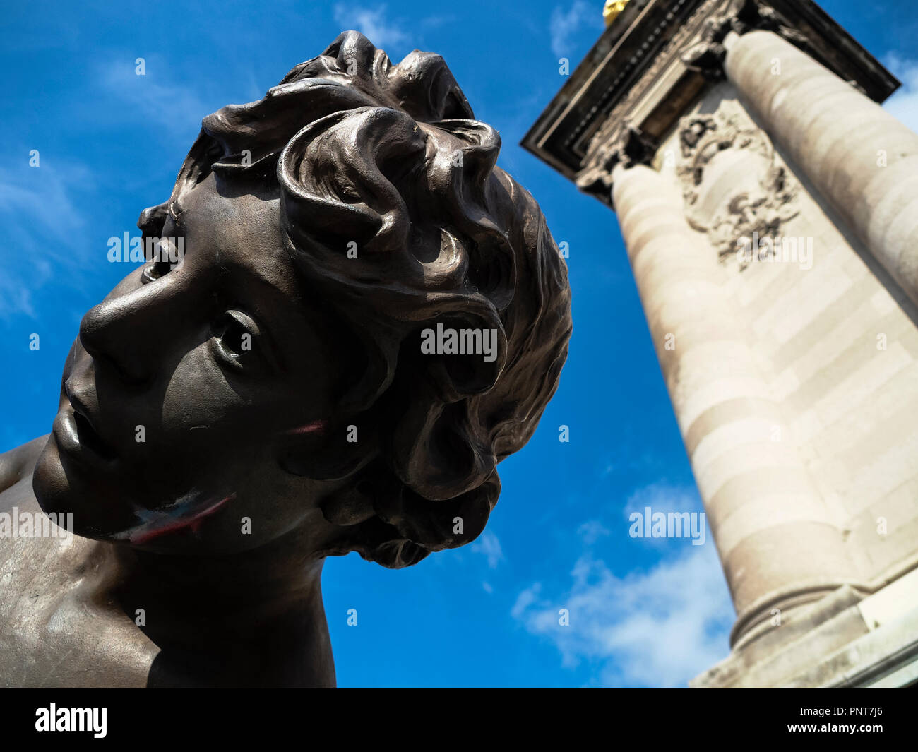 Alexander III Bridge Stock Photo - Alamy