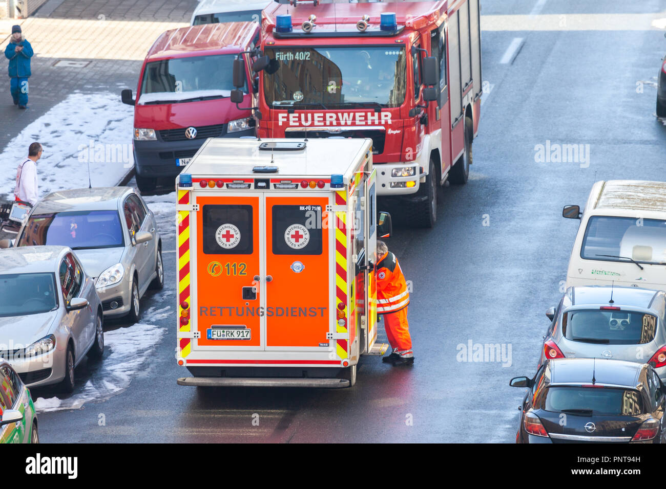 German fire truck hi-res stock photography and images - Alamy