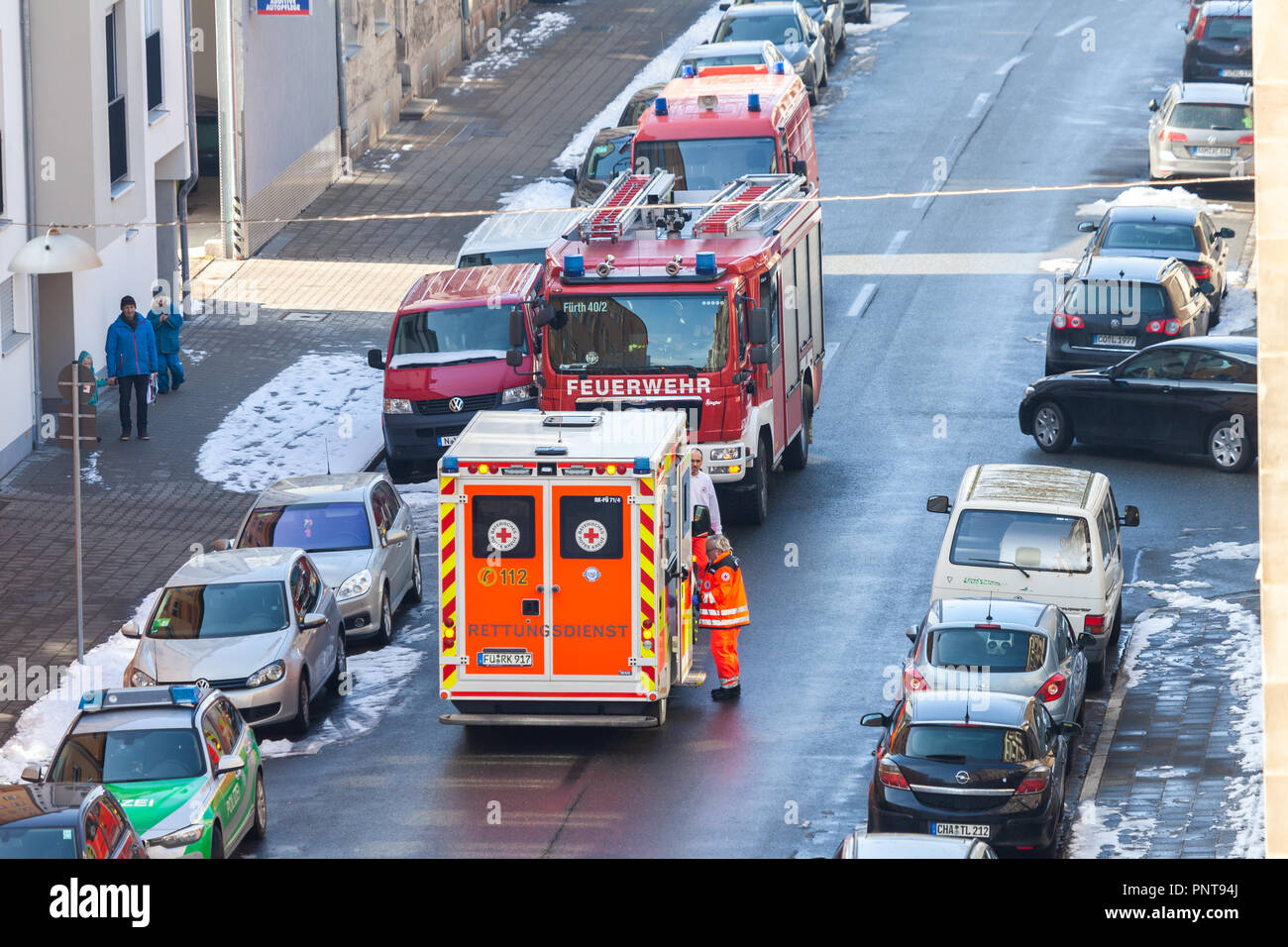 German fire truck hi-res stock photography and images - Alamy