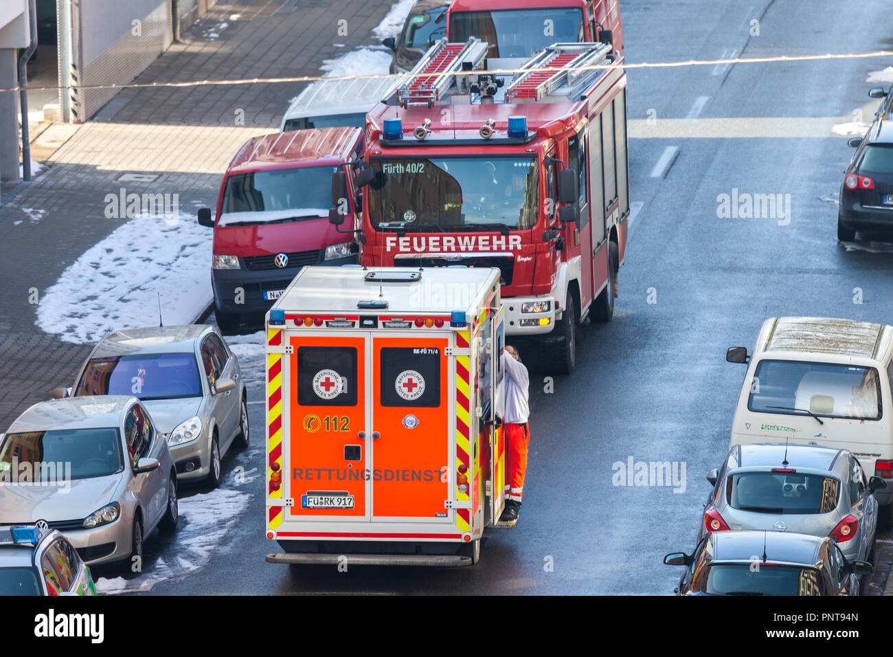 German fire truck hi-res stock photography and images - Alamy