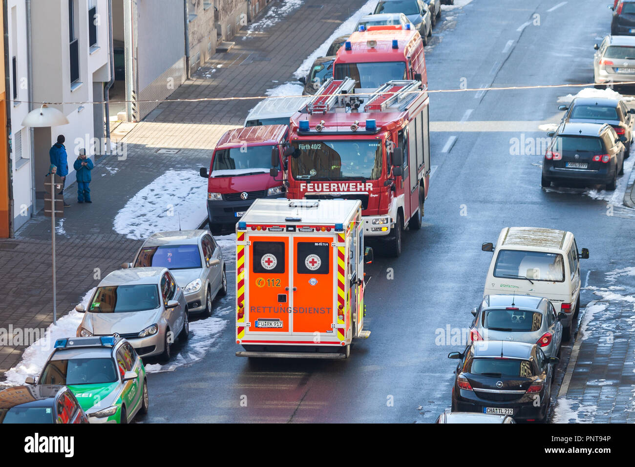German fire truck hi-res stock photography and images - Alamy