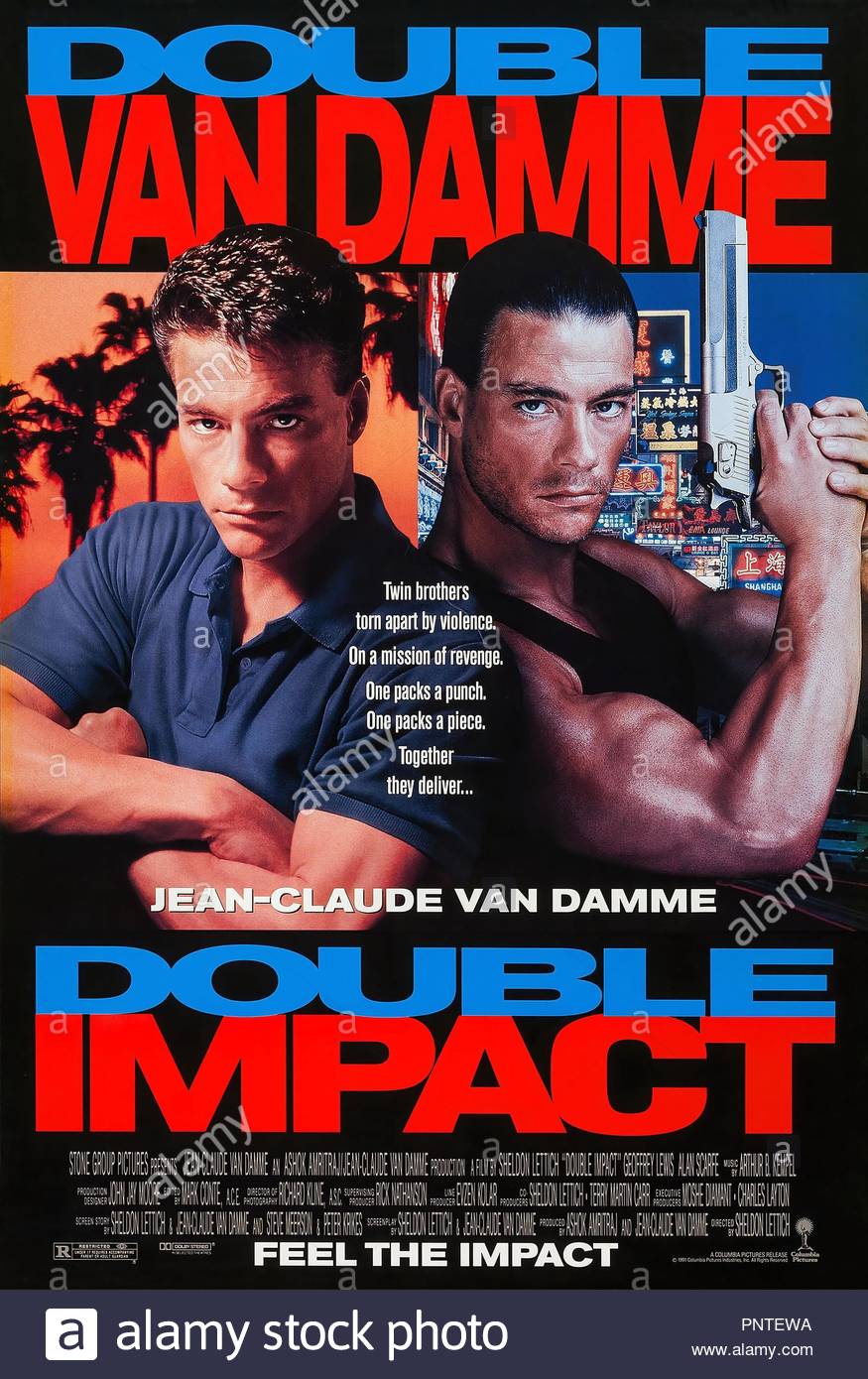 Jean Claude Van Damme Double Impact Stock Photos & Jean Claude Van ...