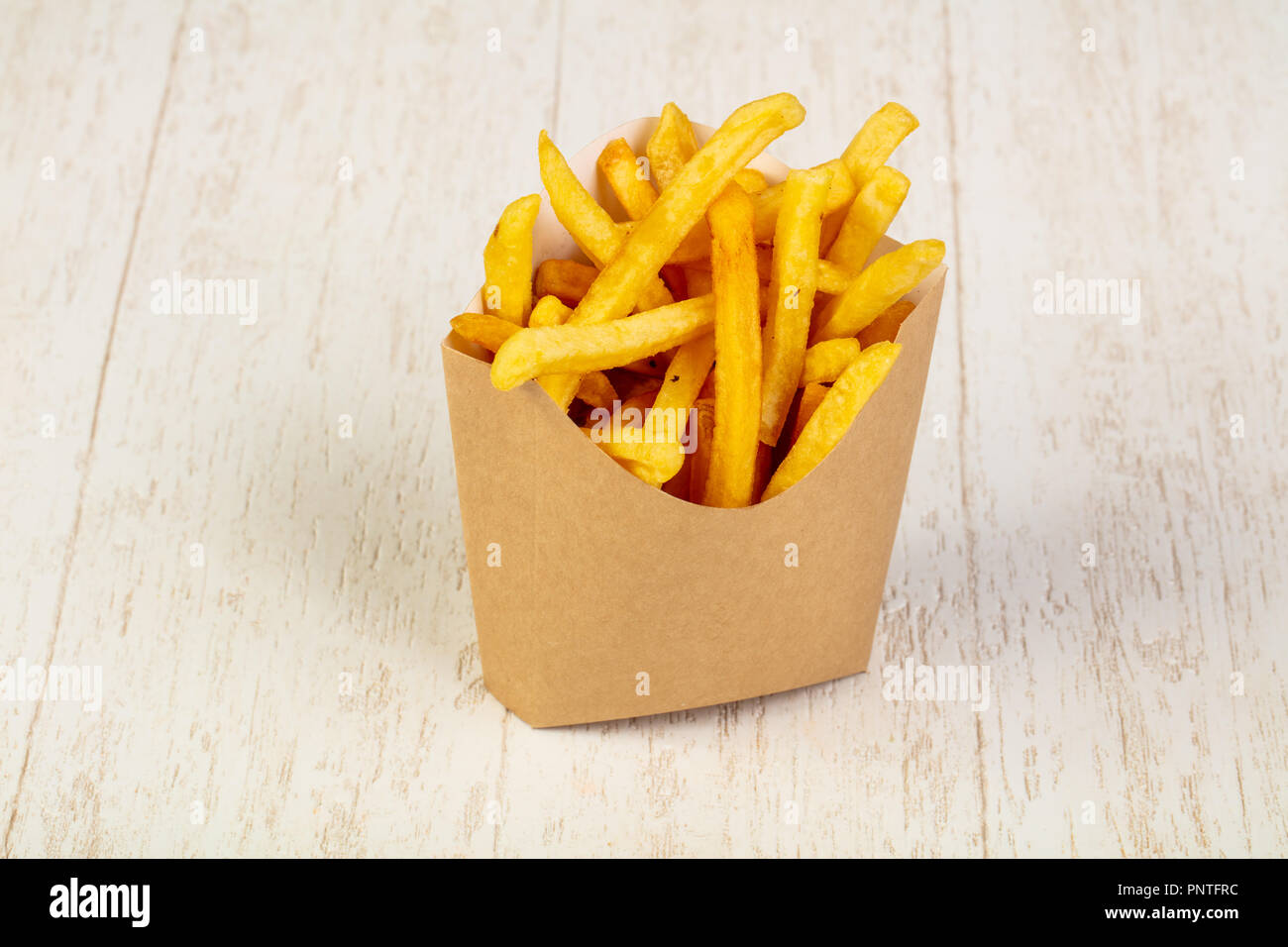 Palatable french fries with salt Stock Photo - Alamy