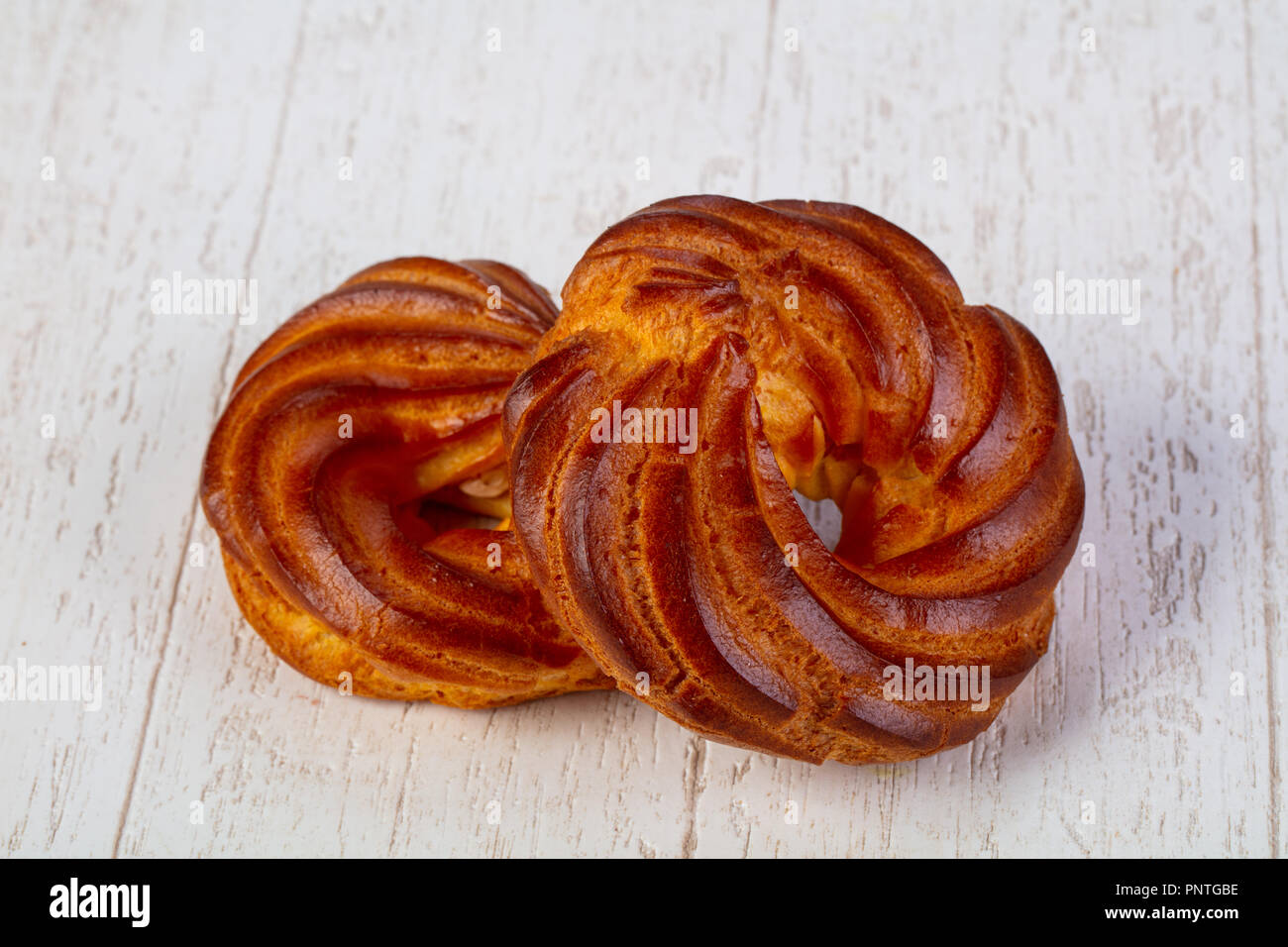 Sweet tastu bun with jam Stock Photo - Alamy