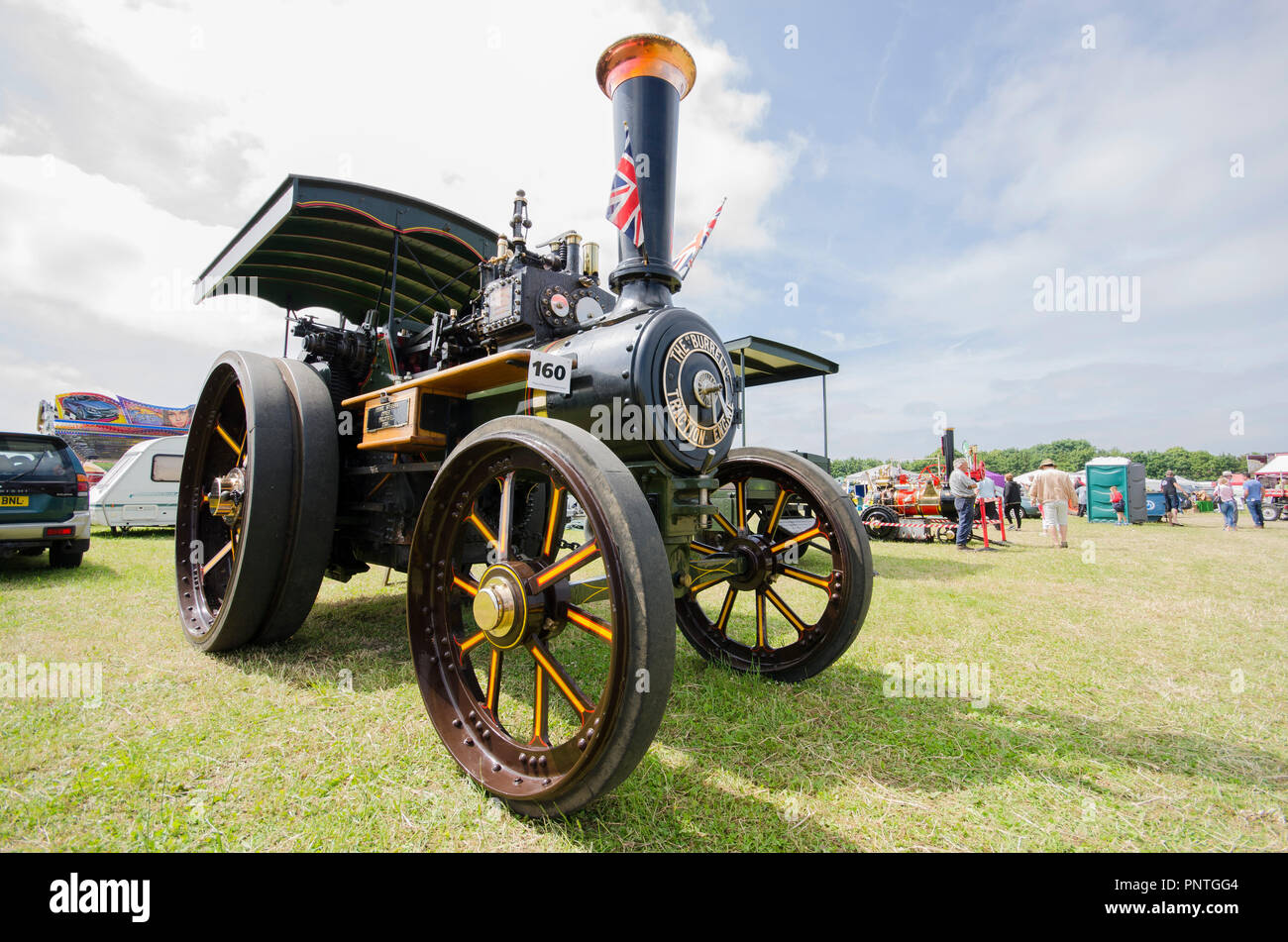 Steam Fayre Event in Hertfordshire, display of Tractors and Steam ...