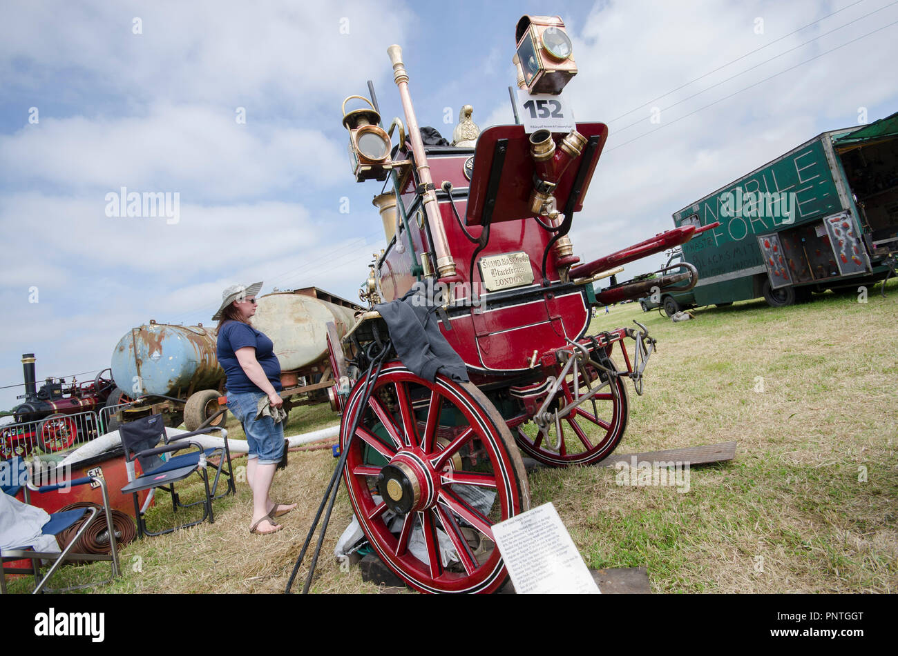 Steam Fayre Event in Hertfordshire, display of Tractors and Steam ...