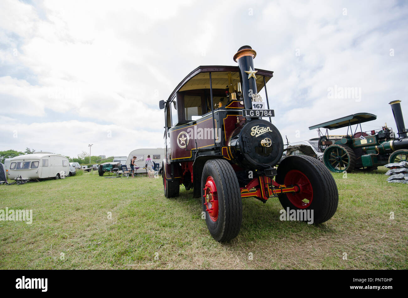 Steam Fayre Event in Hertfordshire, display of Tractors and Steam ...