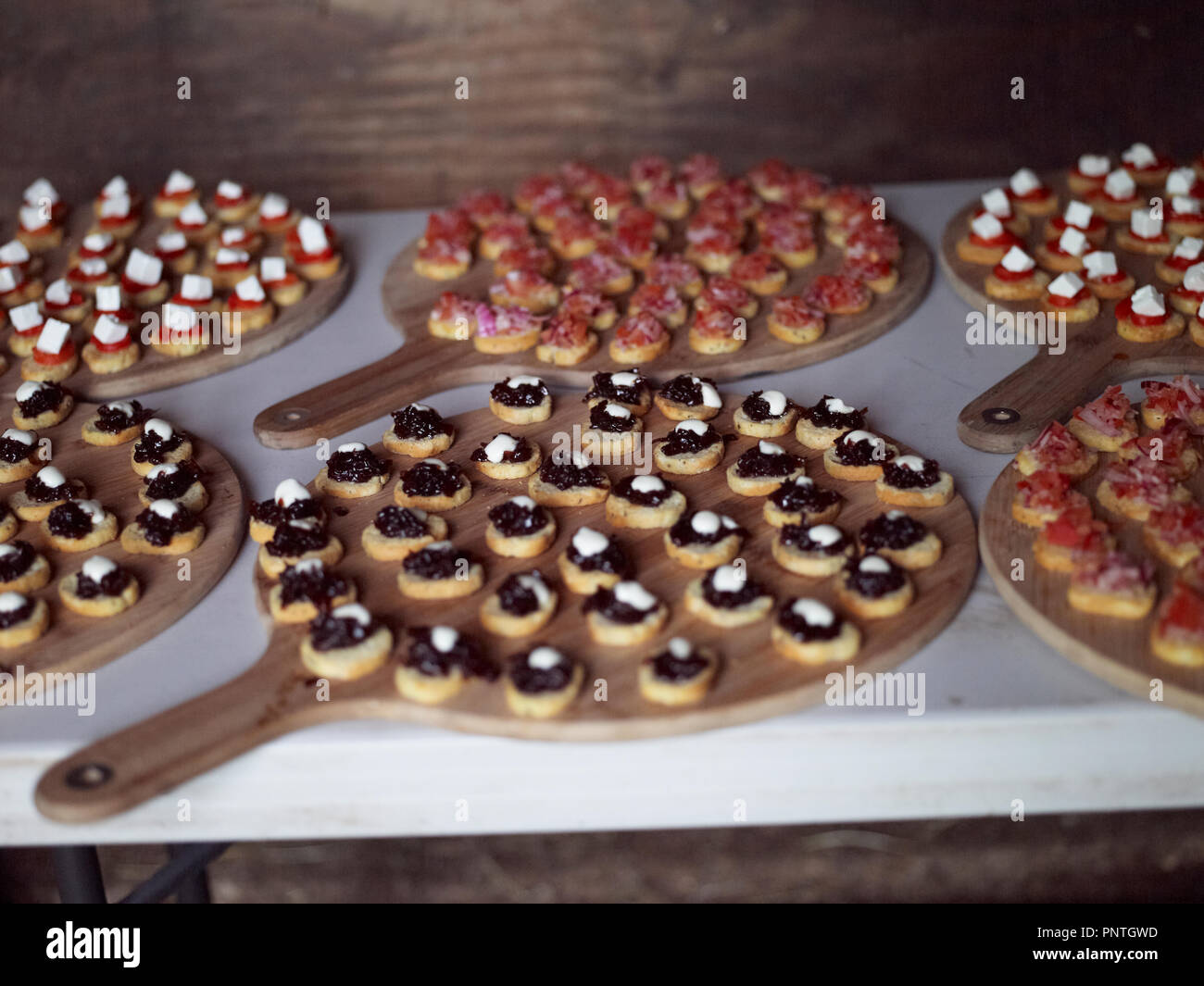 Wedding canapes hi-res stock photography and images - Alamy
