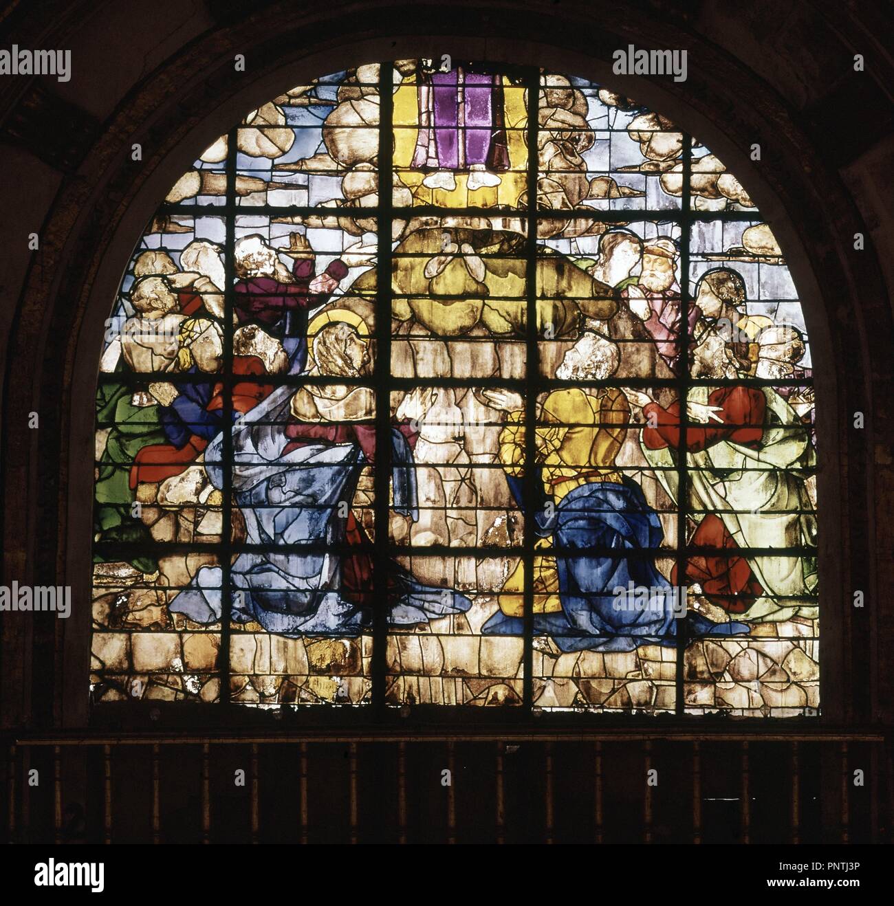 VIDRIERA DE LA CAPILLA MAYOR DE LA CATEDRAL DE GRANADA - ASCENSION ...