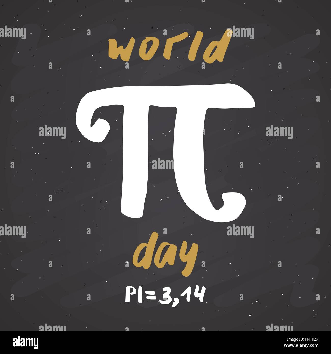 Pi symbol hand drawn icon, Grunge calligraphic mathematical sign ...