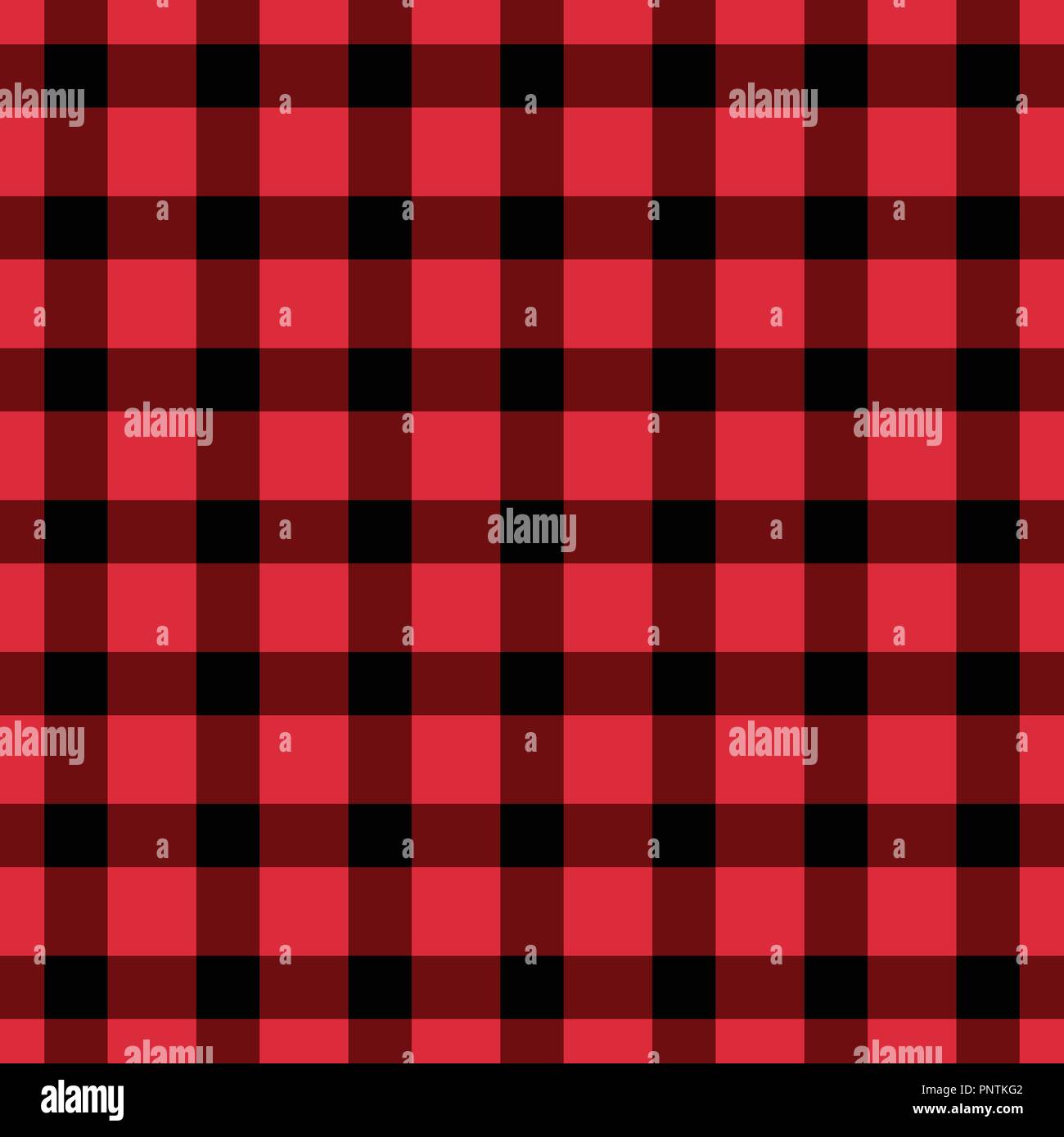 Checkered black and red seamless patterns. Vector Fashion backgrounds ...