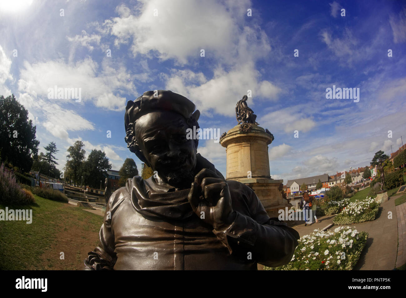 Stratford upon avon falstaff statue hi-res stock photography and images ...
