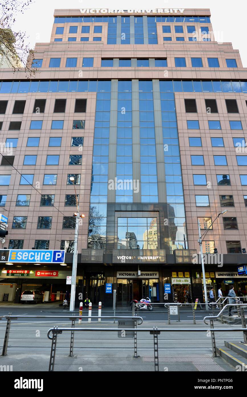 Victoria University campus, Melbourne VIC, Australia Stock Photo - Alamy