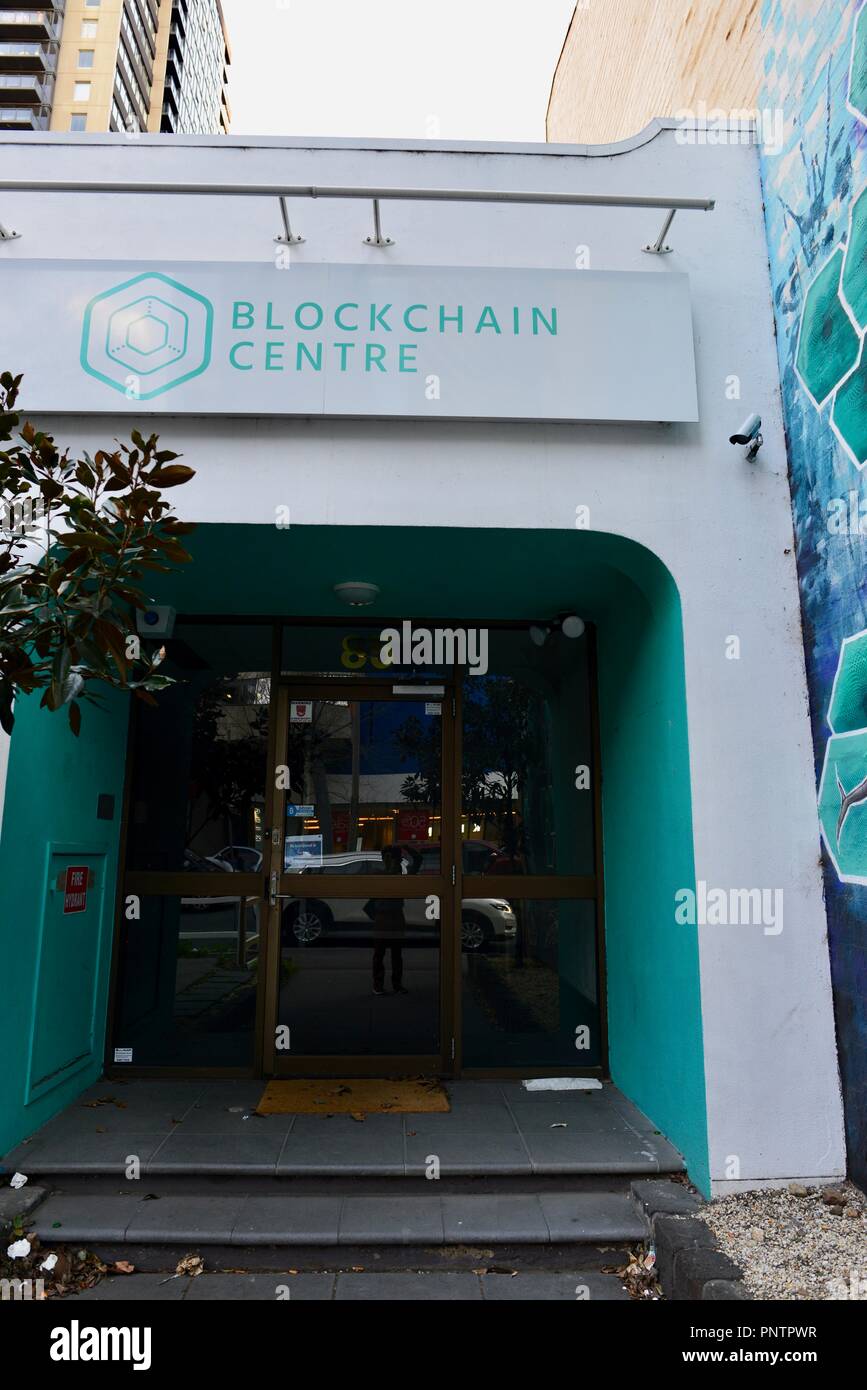 Blockchain centre building, Melbourne VIC, Australia Stock Photo - Alamy