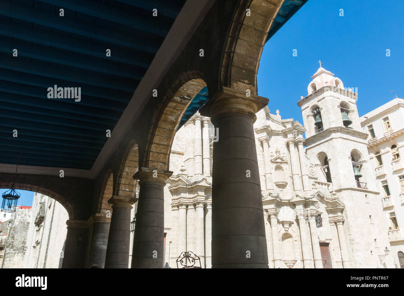 San Cristobal Cathedral, the Havana Cathedral. Cathedral Square is one ...