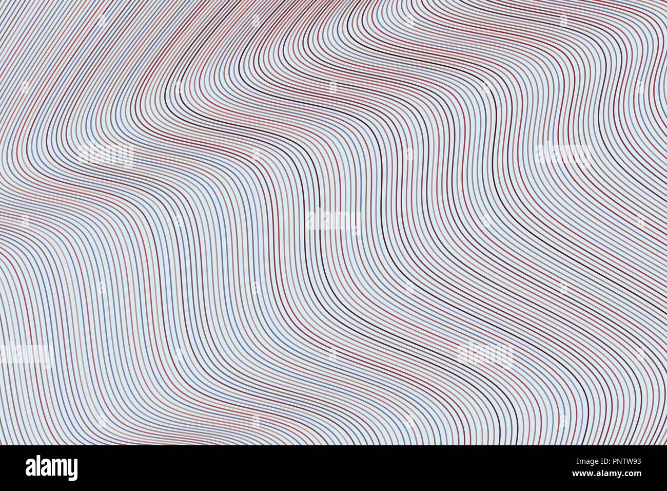 Artistic Line Curve And Wave Background Pattern Abstract Vector Illustration Graphic Stock