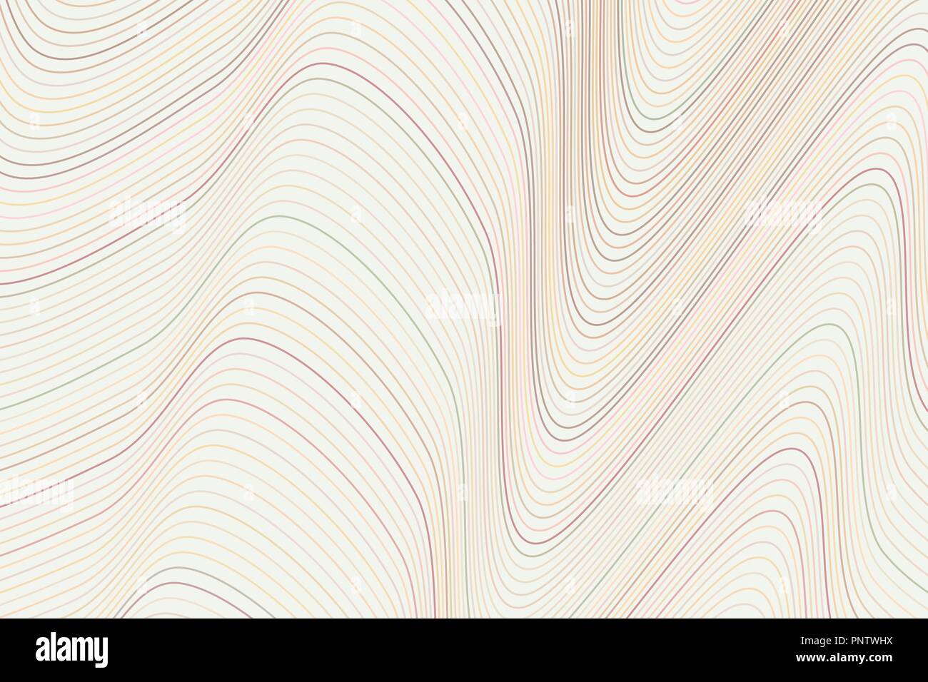 Abstract colored geometric line, curve & wave pattern. Good for web ...