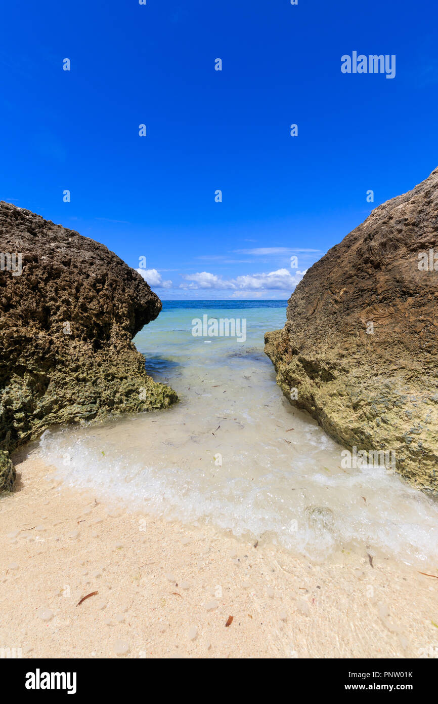 View Of Alona Beach In Panglao Island, Philippines Stock Photo - Alamy