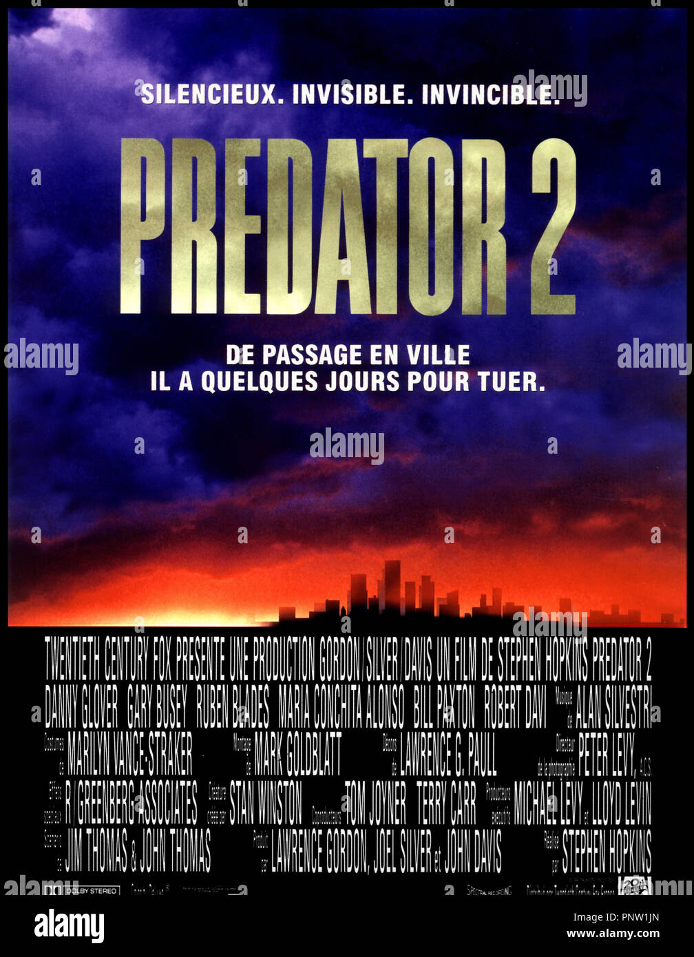 Predator 2 1990 Stock Photos & Predator 2 1990 Stock Images - Alamy