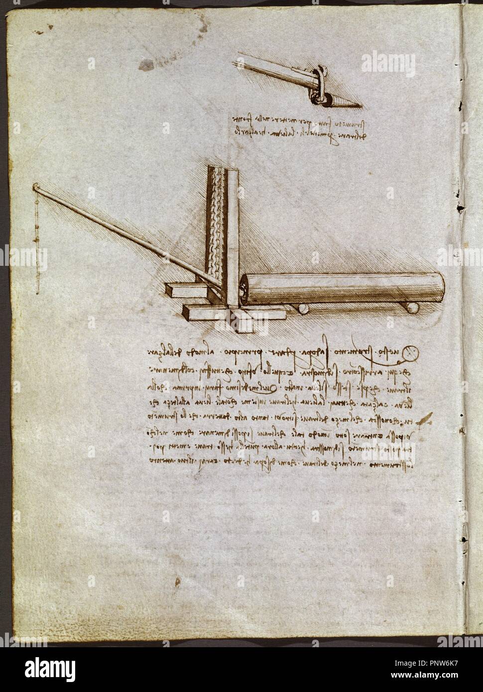 Mirror writing leonardo da vinci hi-res stock photography and images ...