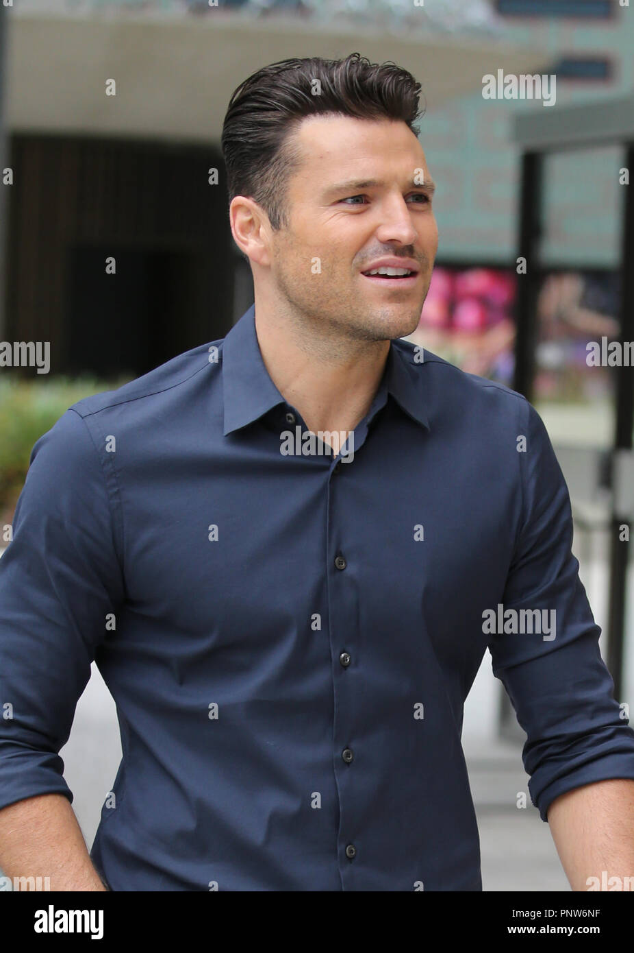 Mark Wright outside ITV Studios Featuring: Mark Wright Where: London ...