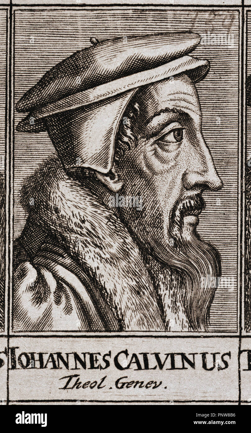 Friedrich Staphylus, Johannes Calvin, et Theodore Bibliander (1506-1564 ...