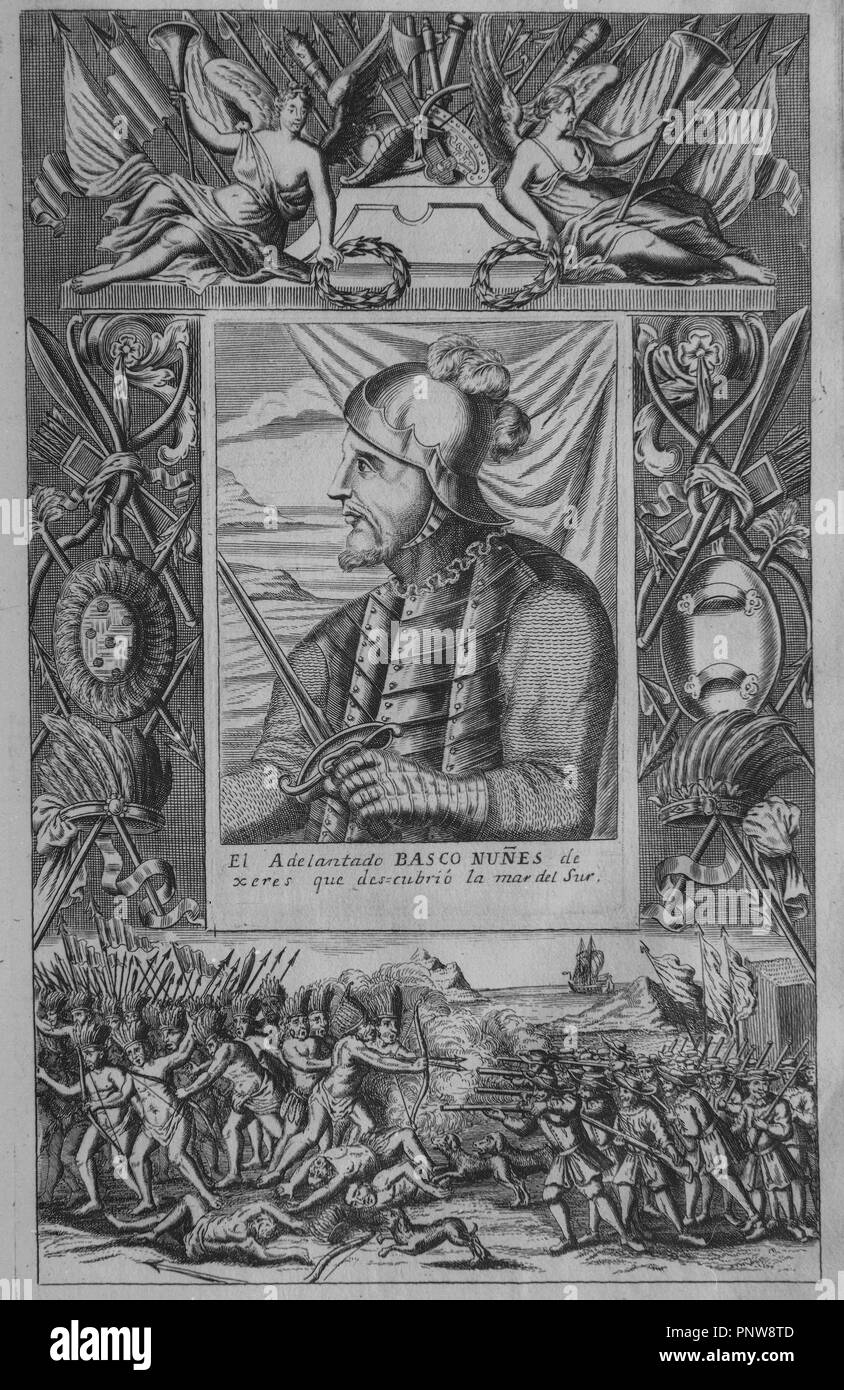VASCO NUÑEZ DE BALBOA - 1475/1519 - HISTORIA GENERAL DE LOS HECHOS DE ...