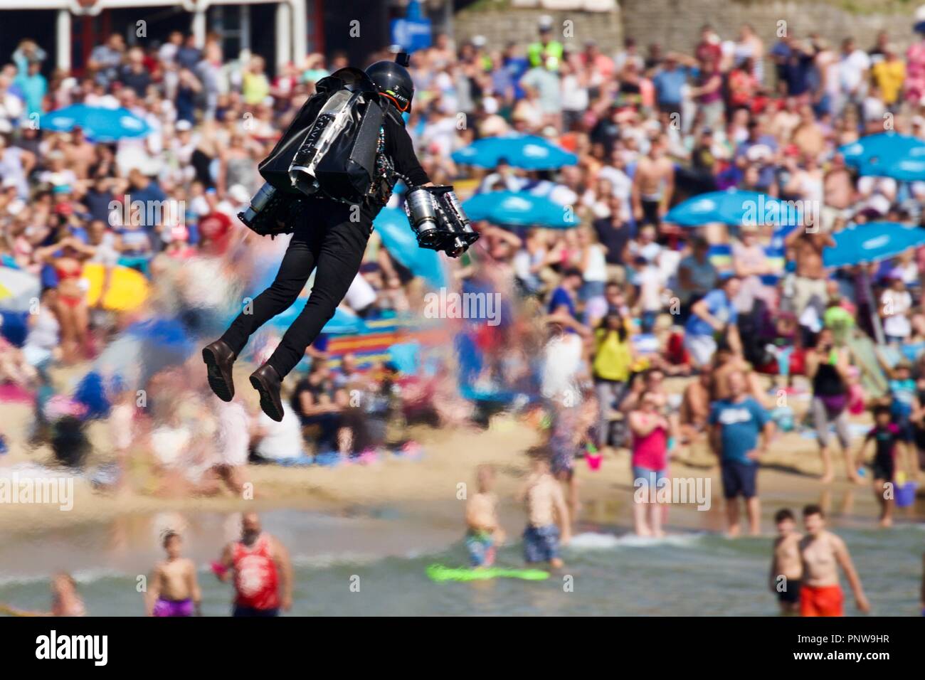 Body controlled jet engine power suit hi-res stock photography and ...