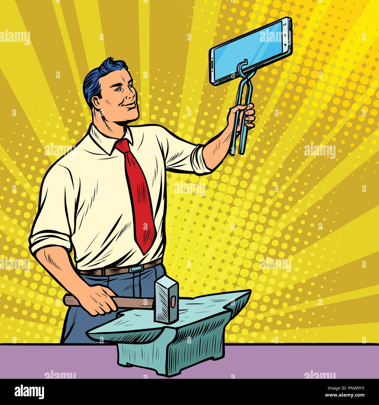 Art design gadgets on Stock Vector Images - Alamy