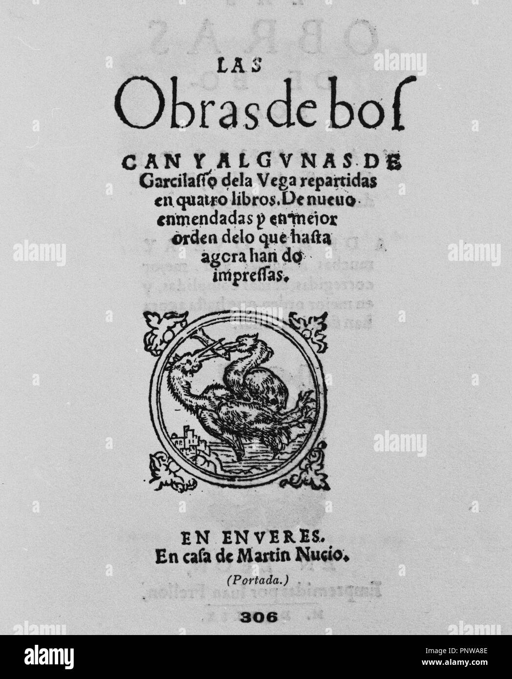 LAS OBRAS DE BOSCAN Y ALGUNAS DE GARCILASO DE LA VEGA REPARTIDAS EN ...