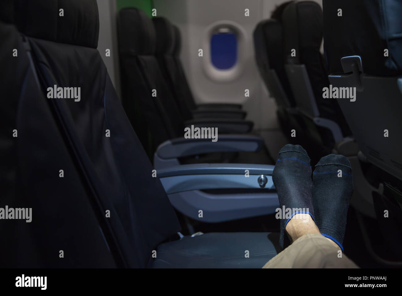 Private airplane legs hi-res stock photography and images - Alamy