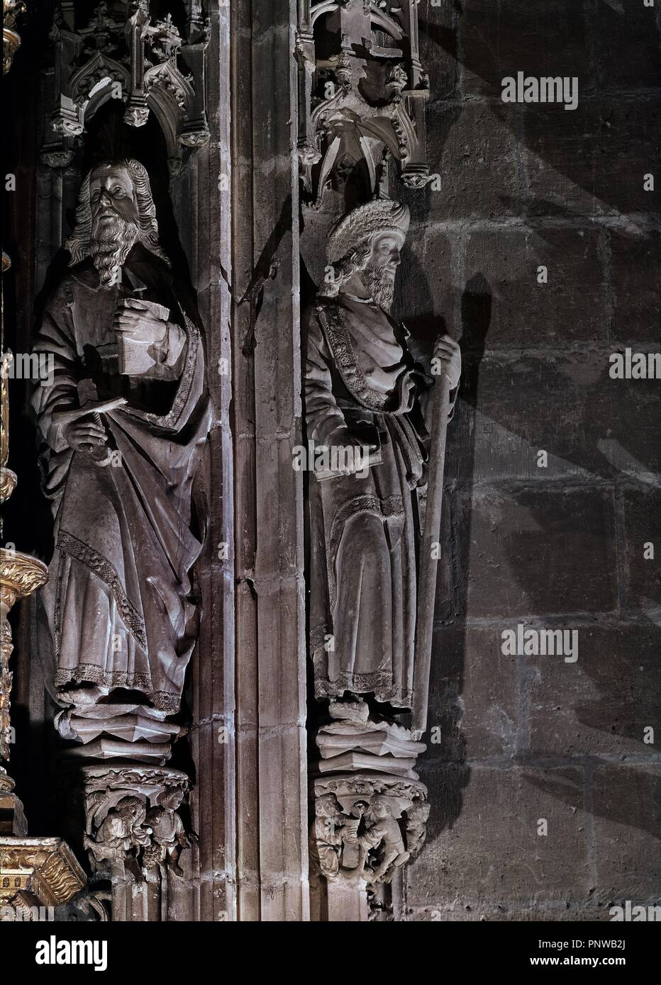 CAPILLA DEL CONDESTABLE - IMAGEN DE SANTIAGO - S XVI. Location ...